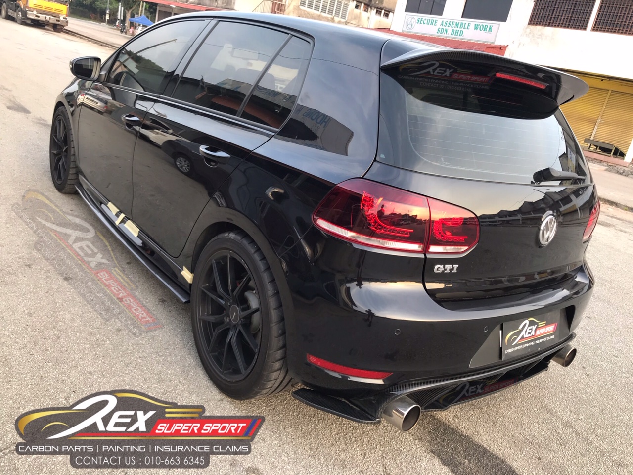 Golf MK6 GTI / R Revozport Small Spoiler | Rexsupersport - Specializes ...