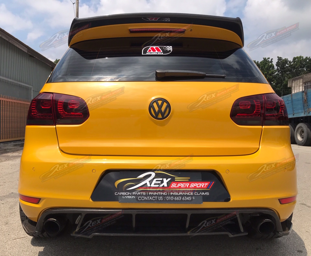 Golf MK6 GTI / R Osir Spoiler | Rexsupersport - Specializes In ...