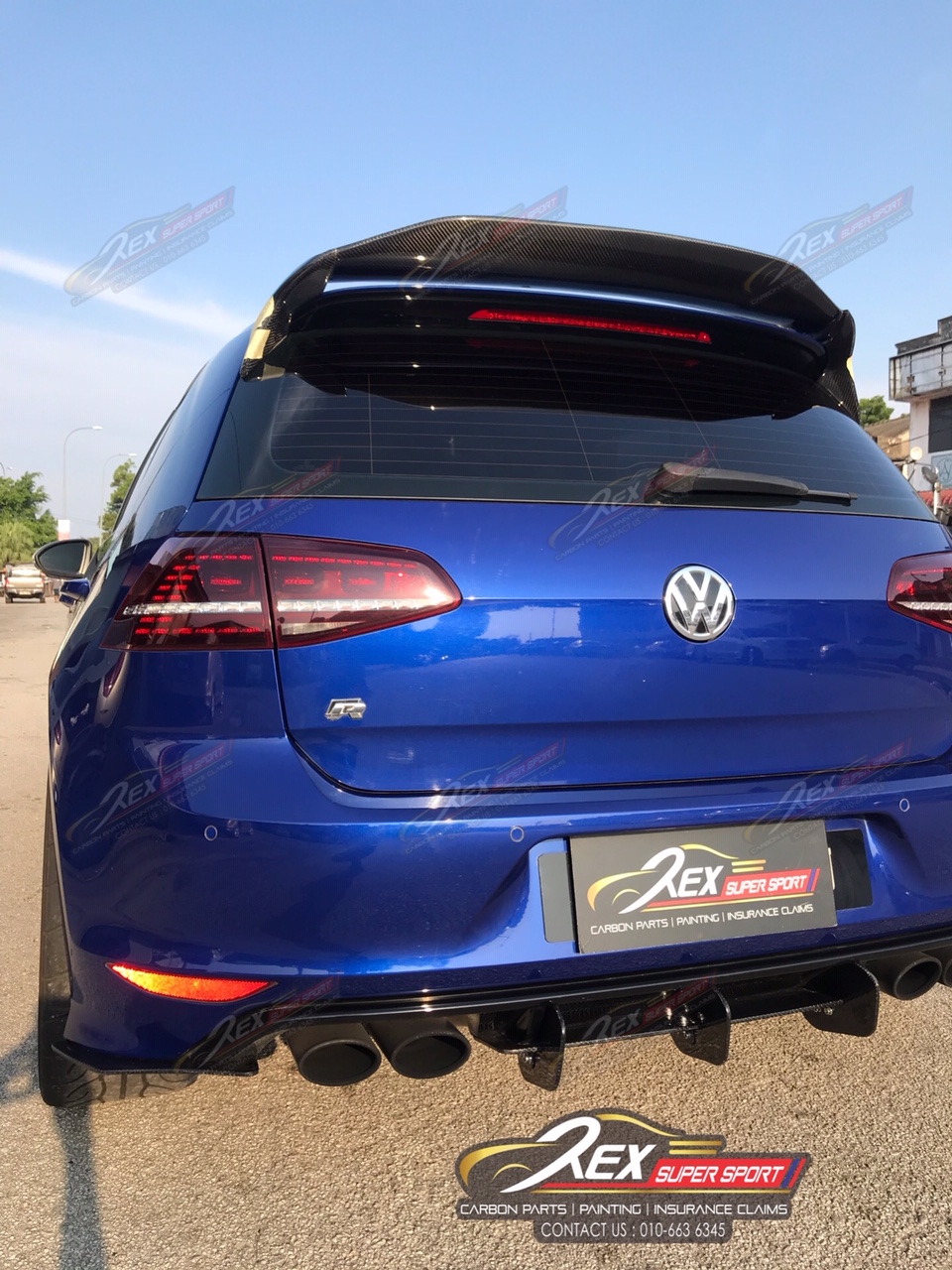 Golf MK7 / MK7.5 Spoiler GTI R Aspec | Rexsupersport - Specializes In ...