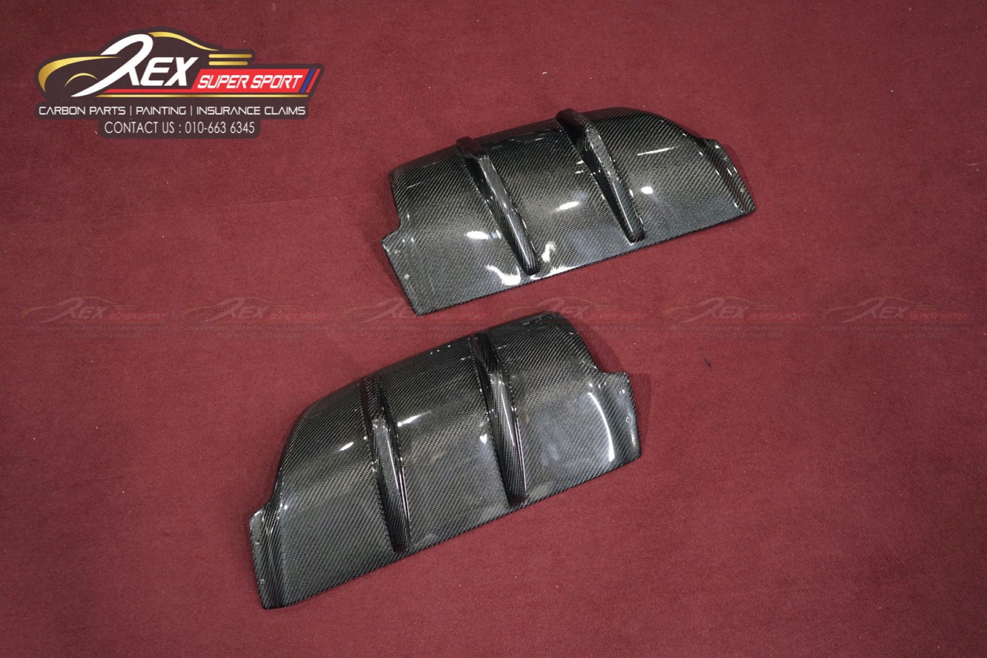 Golf MK6 R Rear Diffuser Osir Carbon - Rexsupersport - Specializes In ...