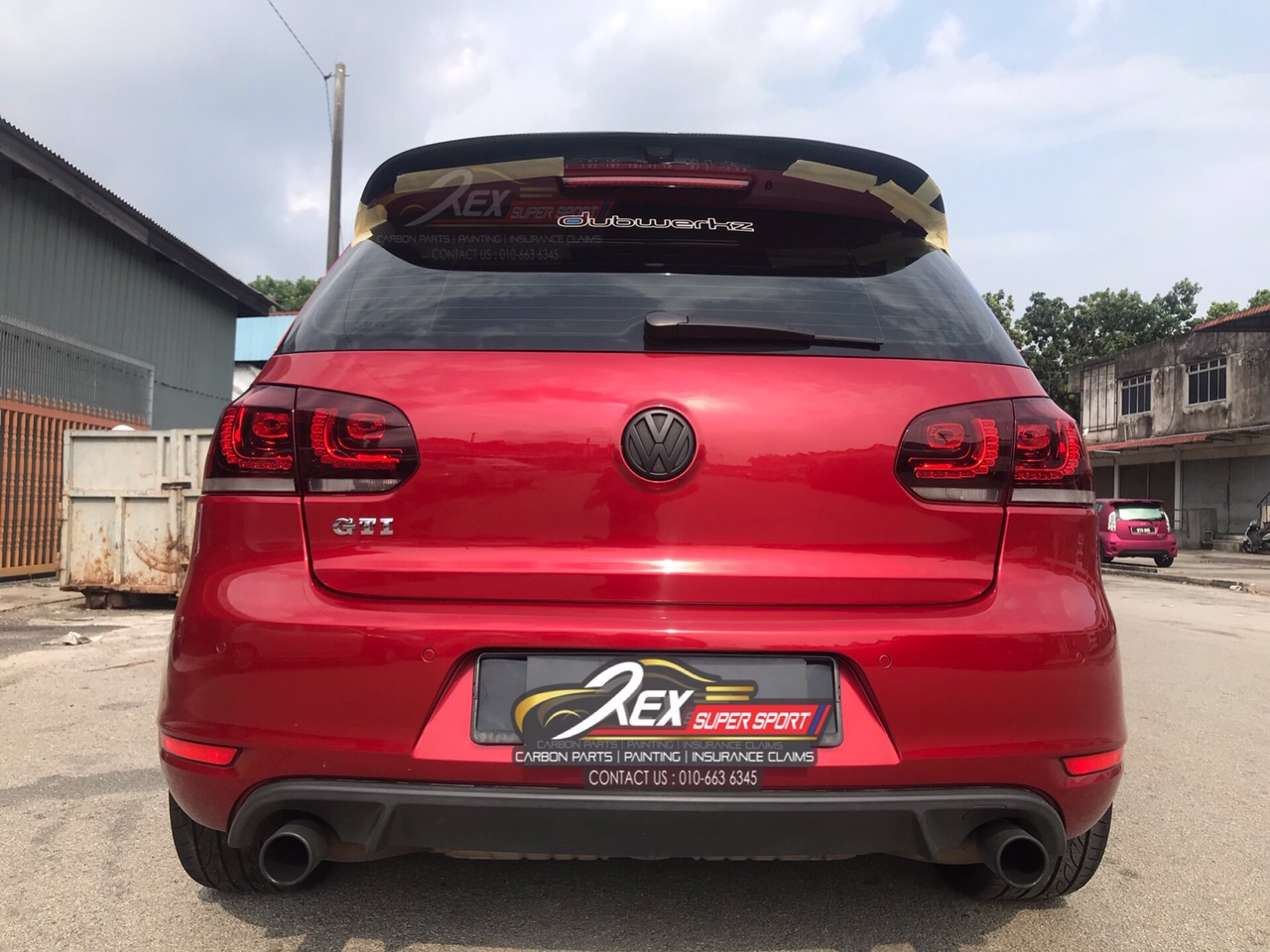 Golf MK6 GTI / R Revozport Small Spoiler | Rexsupersport - Specializes ...