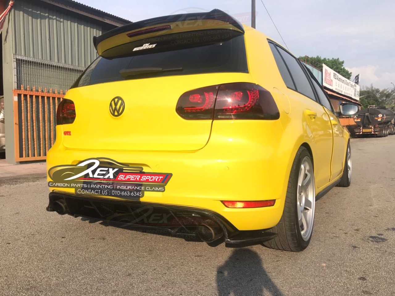 Golf MK6 GTI / R OSIR-GTS Spoiler | Rexsupersport - Specializes In ...