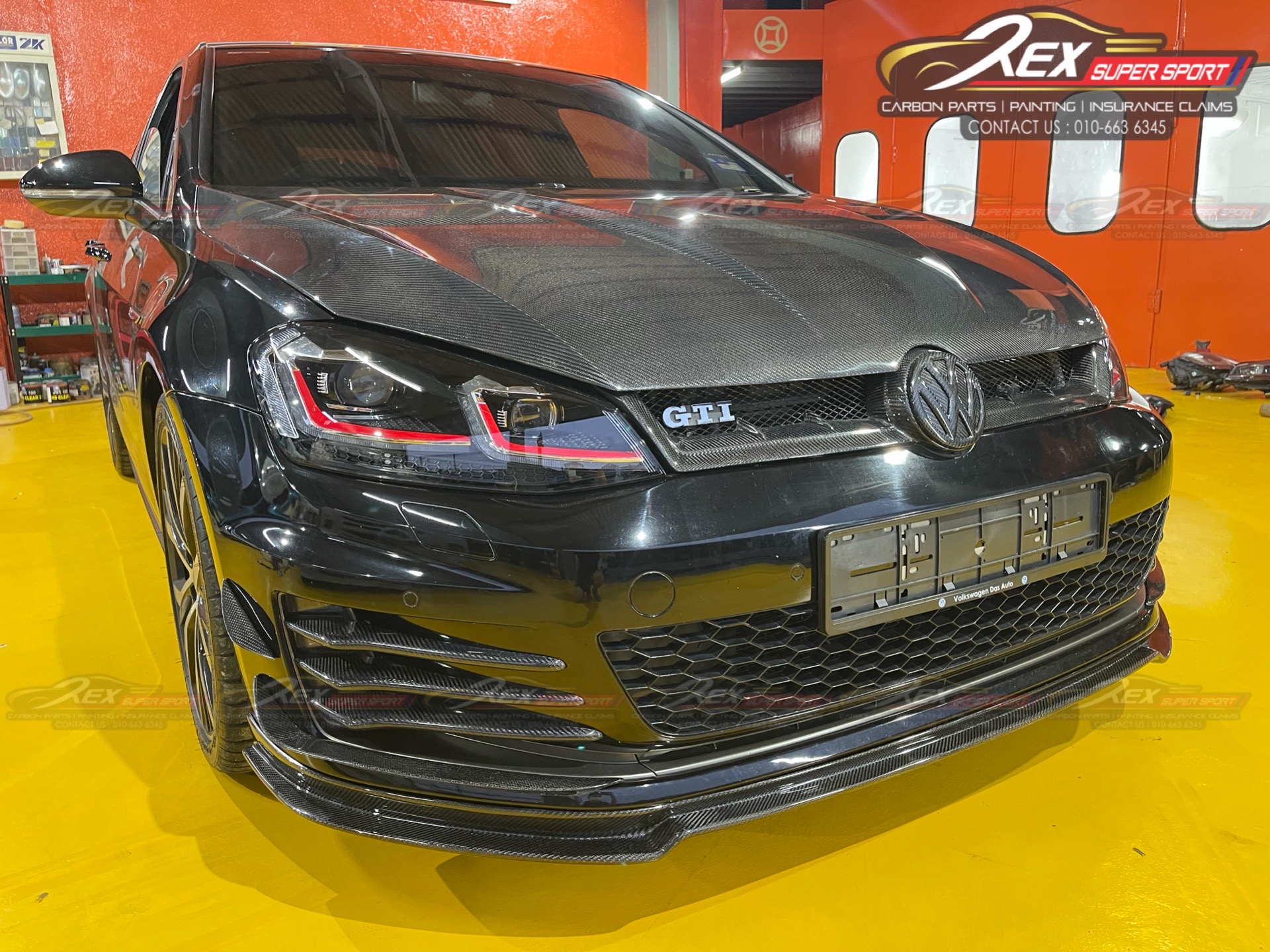 Golf MK7 / MK7.5 Bonnet Hood Aspec Carbon | Rexsupersport - Specializes ...