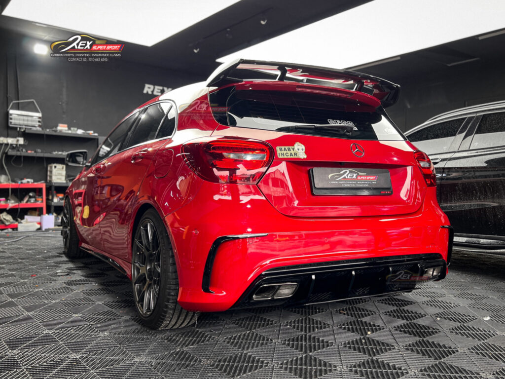 A-Class W176 A180 A200 A250 A45 AMG Bodykit Facelift Set ...