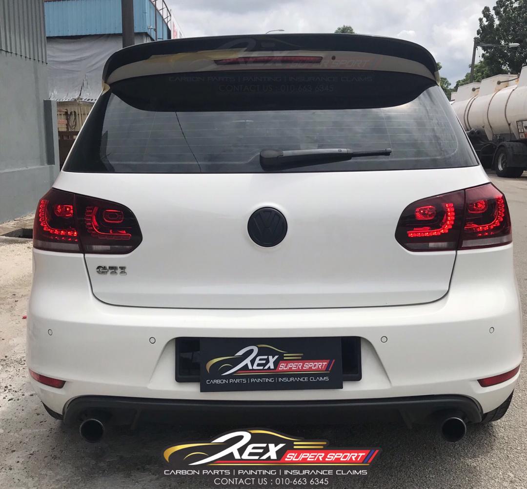 Golf MK6 GTI / R Revozport Small Spoiler | Rexsupersport - Specializes ...