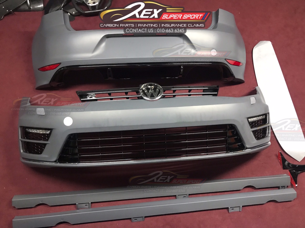 Golf Mk7 Bodykit Set R Bumper | Rexsupersport - Specializes In ...