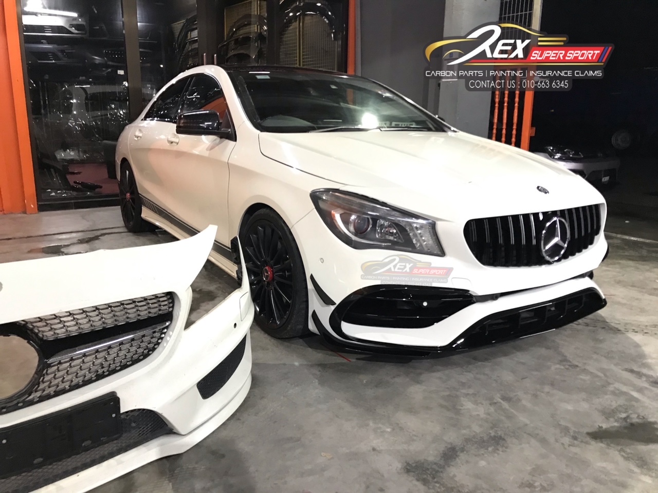 CLA W117 180 200 250 45 AMG Bodykit Facelift Set | Rexsupersport ...