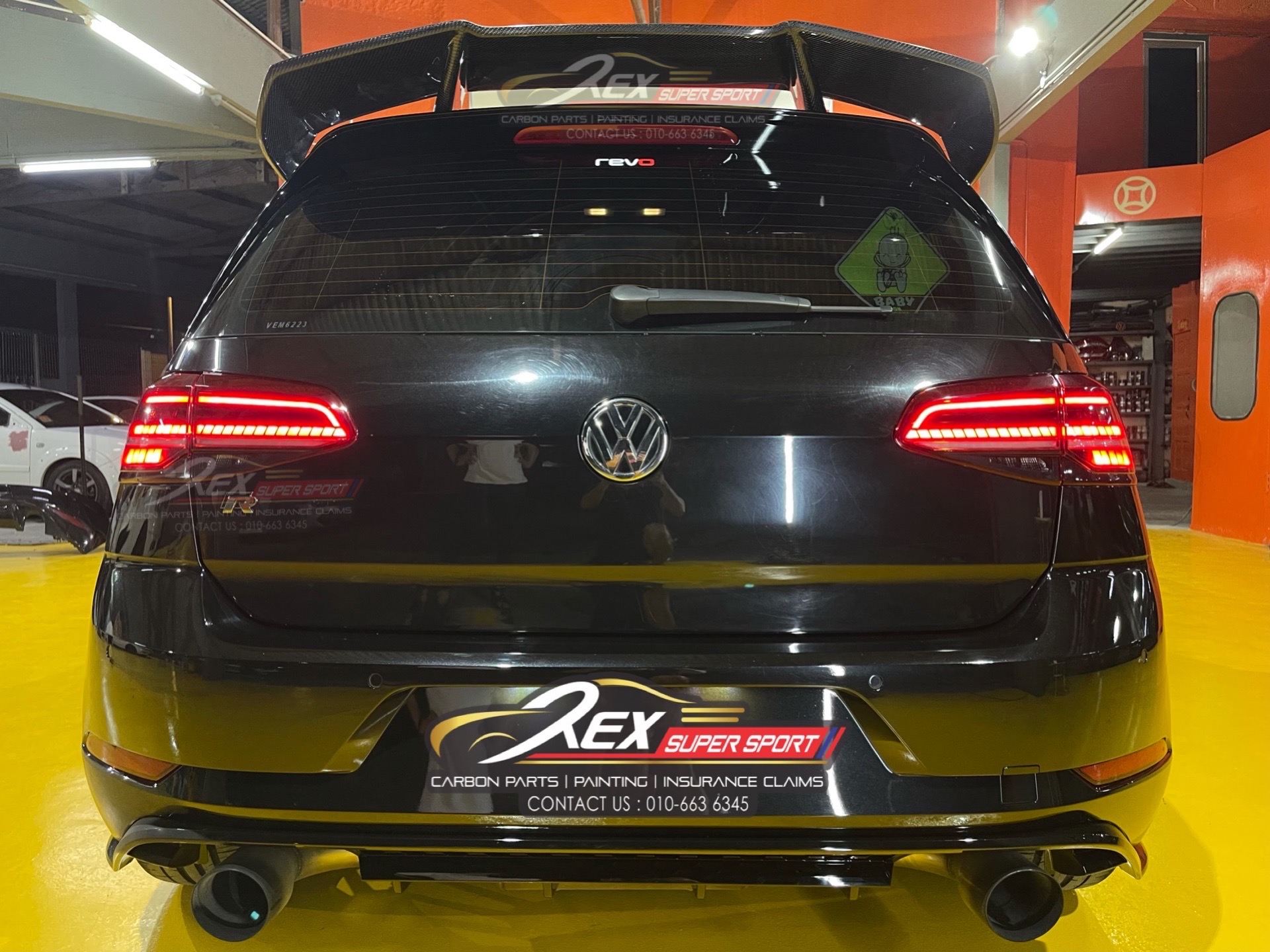 Golf MK7 / MK7.5 Dynamic LED Rear Lamp | Rexsupersport - Specializes In ...
