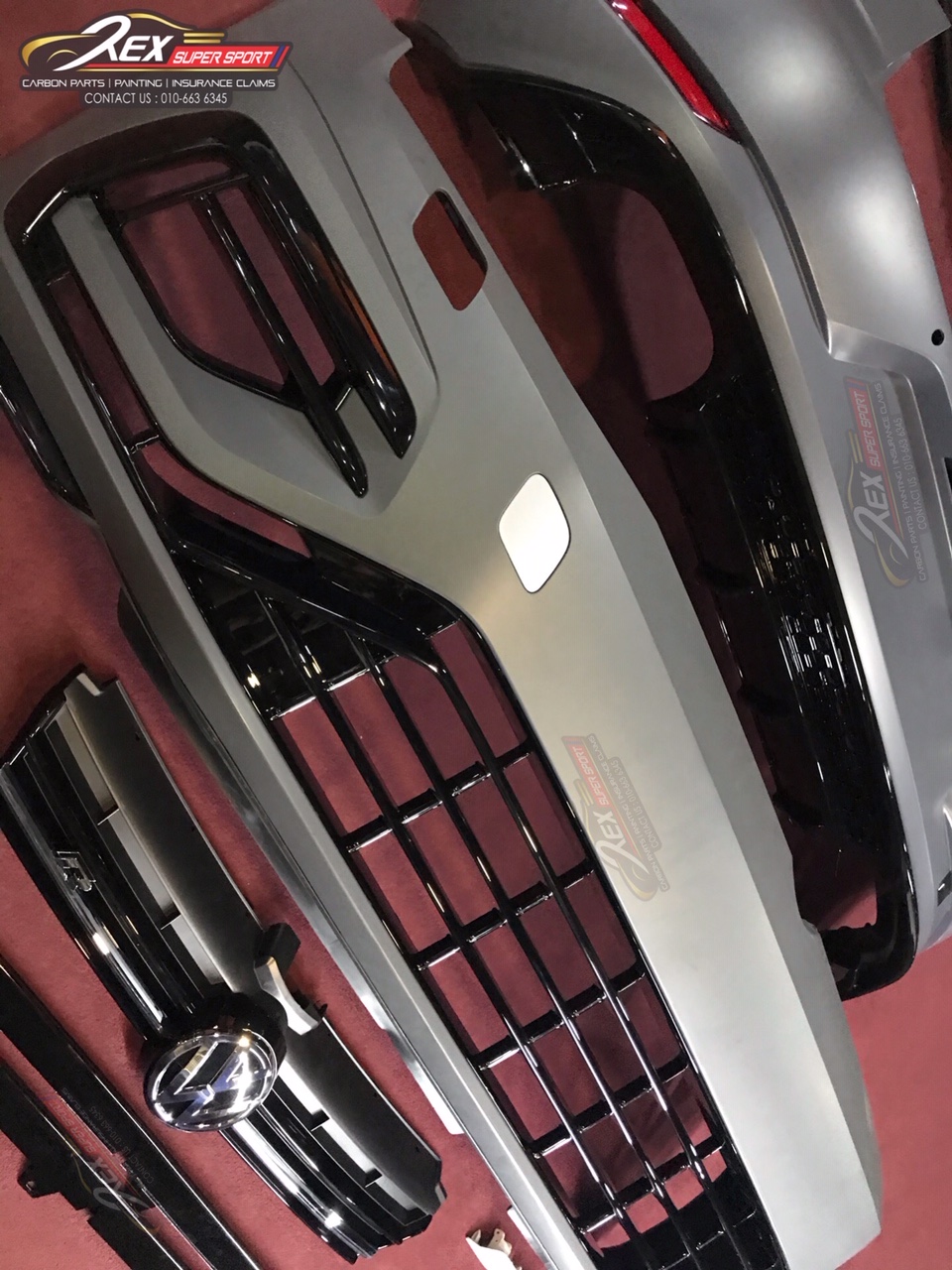 Golf MK7 Bodykit Set Convert To MK7.5 R Advance Bodykit Set ...