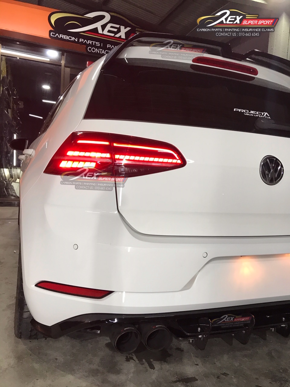 Golf MK7 / MK7.5 Dynamic LED Rear Lamp | Rexsupersport - Specializes In ...