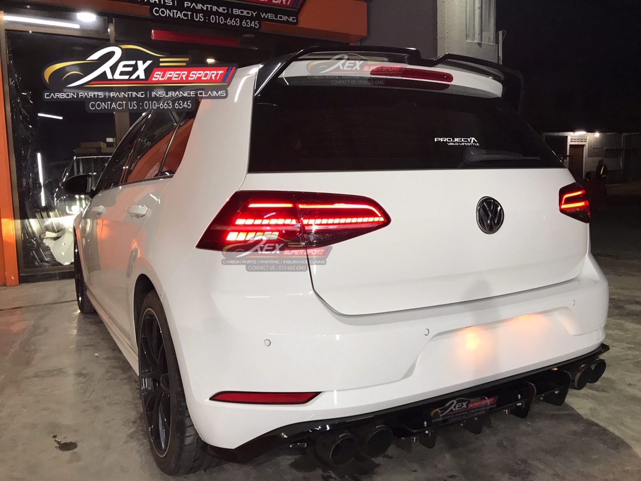 Golf MK7 / MK7.5 Dynamic LED Rear Lamp | Rexsupersport - Specializes In ...