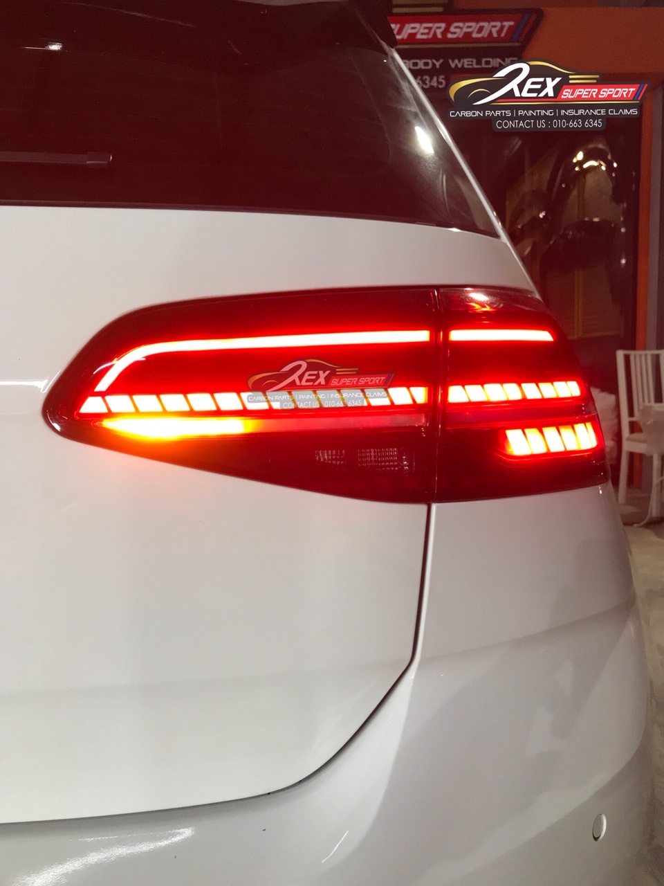 Golf MK7 / MK7.5 Dynamic LED Rear Lamp | Rexsupersport - Specializes In ...