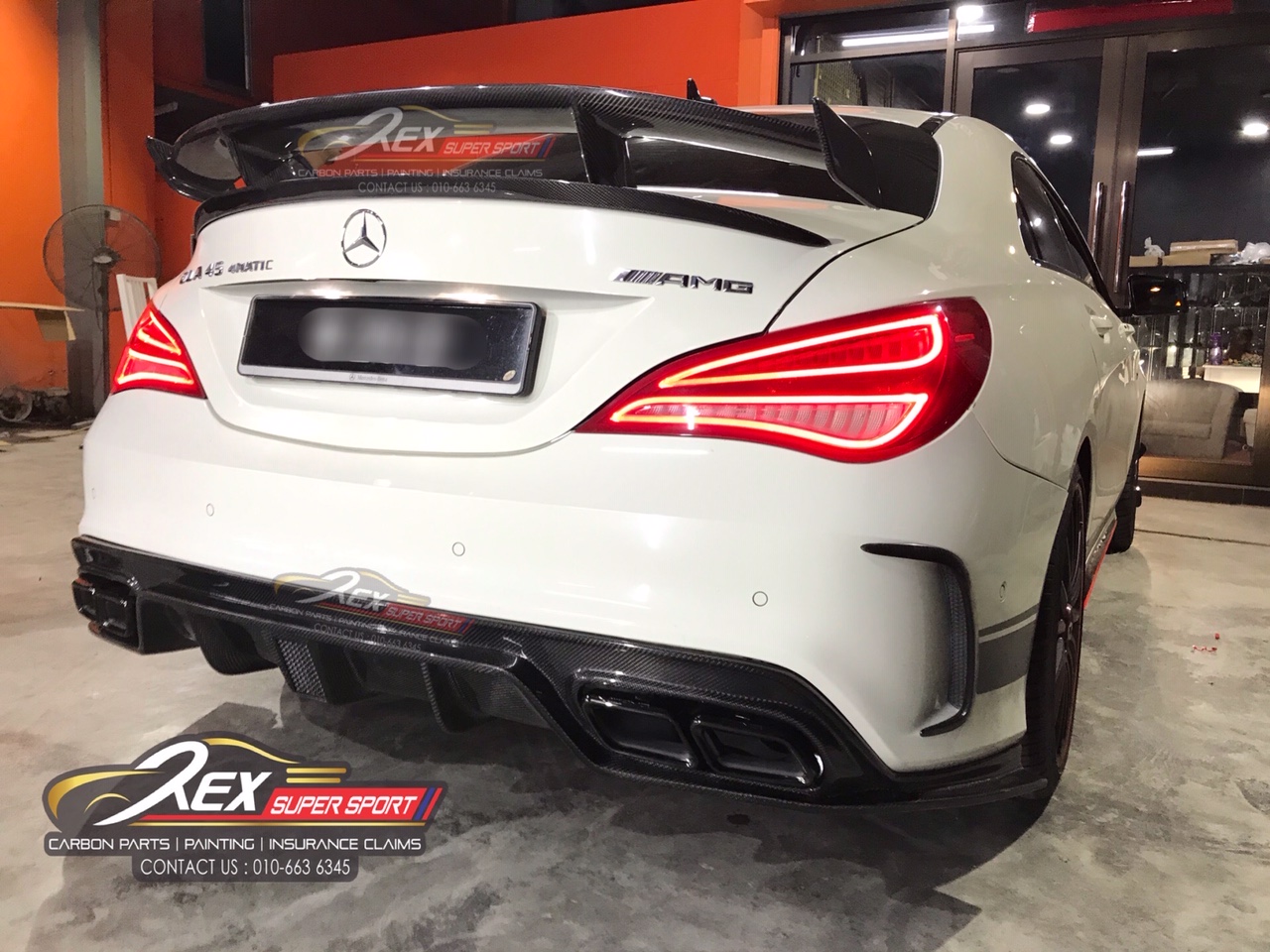CLA W117 180 200 250 45 AMG Spoiler GT Carbon | Rexsupersport ...