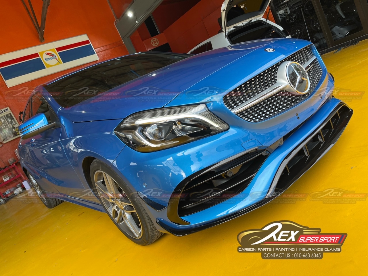 A-ClassW176 A180 A200 A250 A45 AMG Front Canard Air - Vent Aerodynamic ...