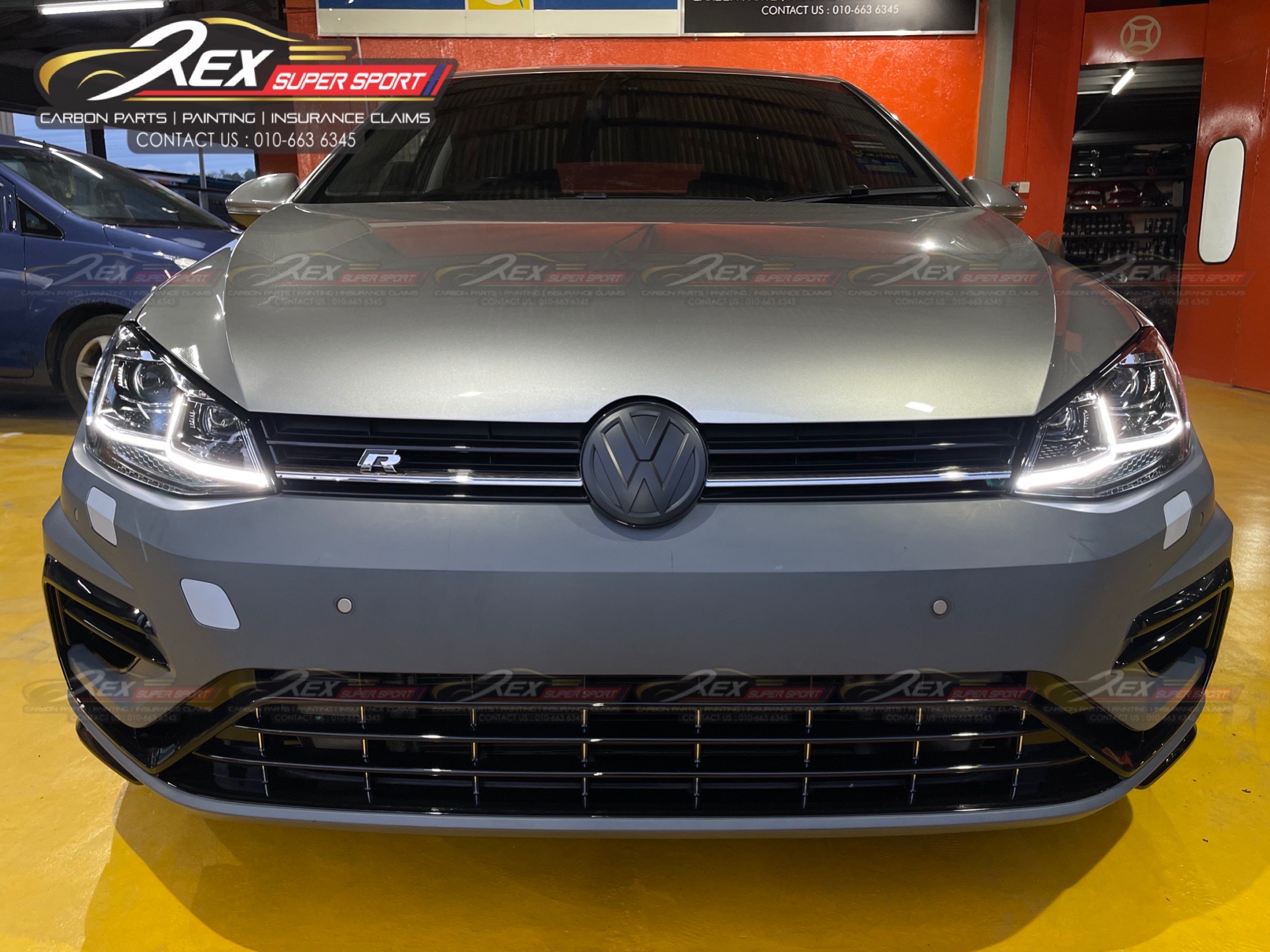 Golf MK7 Upgrade To MK7.5 R Advance Front Bumper | Rexsupersport ...