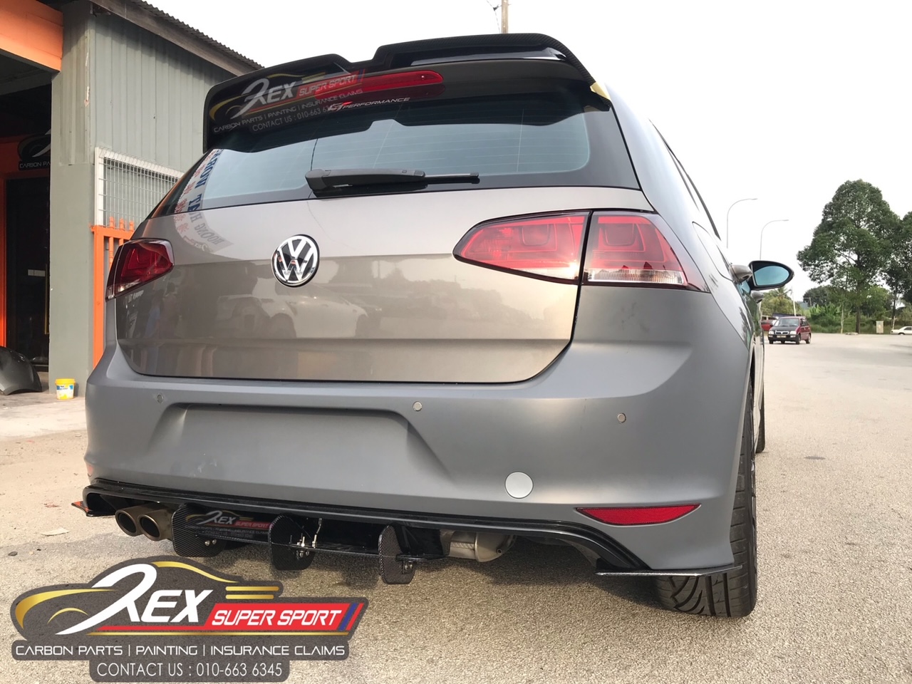 Golf MK7 / MK7.5 Spoiler TSI Oettinger | Rexsupersport - Specializes In ...