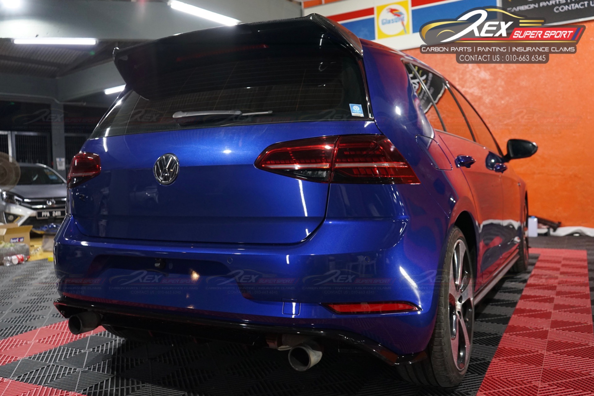 Golf MK7 / MK7.5 Spoiler TSI GTI R Osir | Rexsupersport - Specializes ...