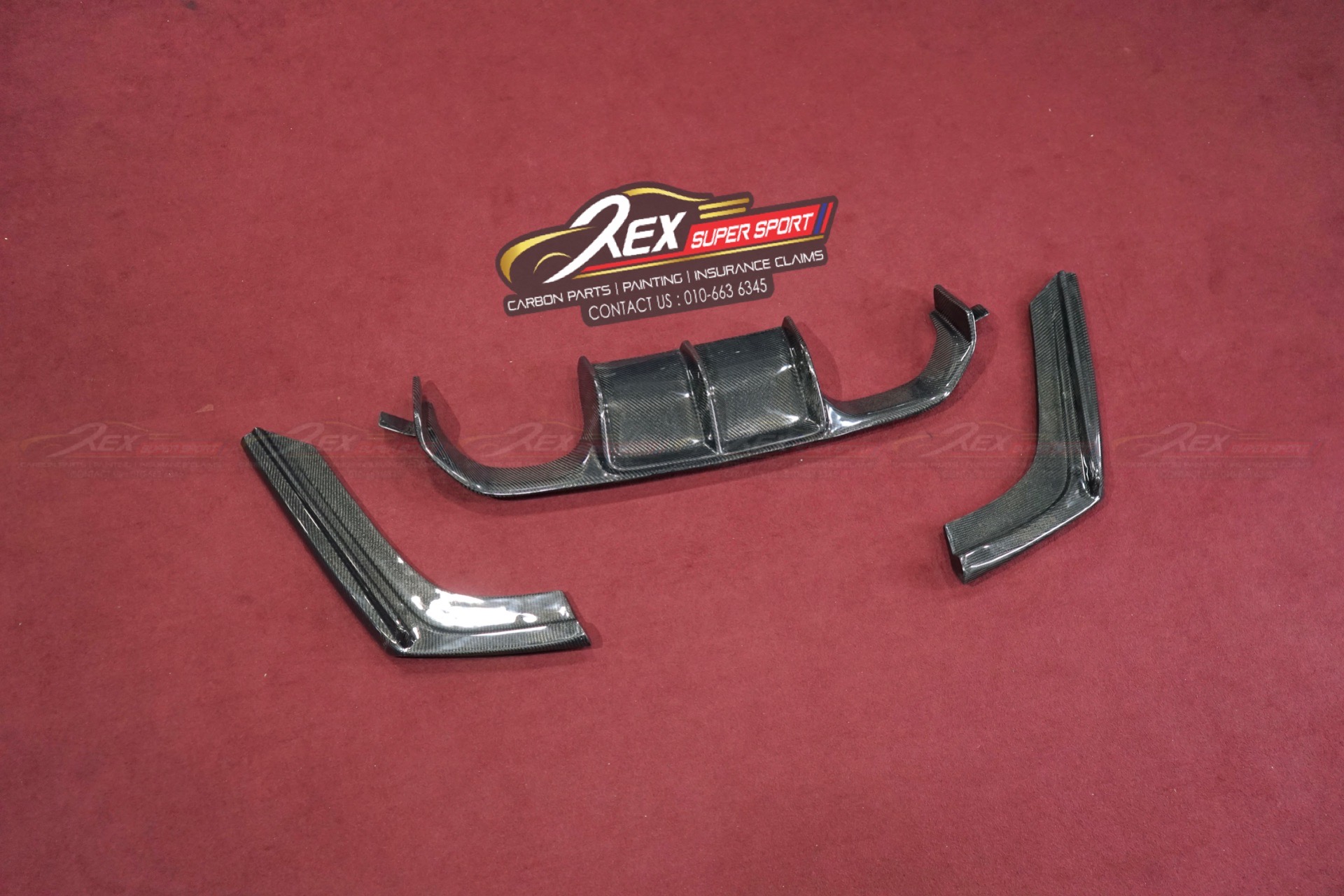 BMW F30 M3 Rear Diffuser Vorste - Rexsupersport - Specializes In ...