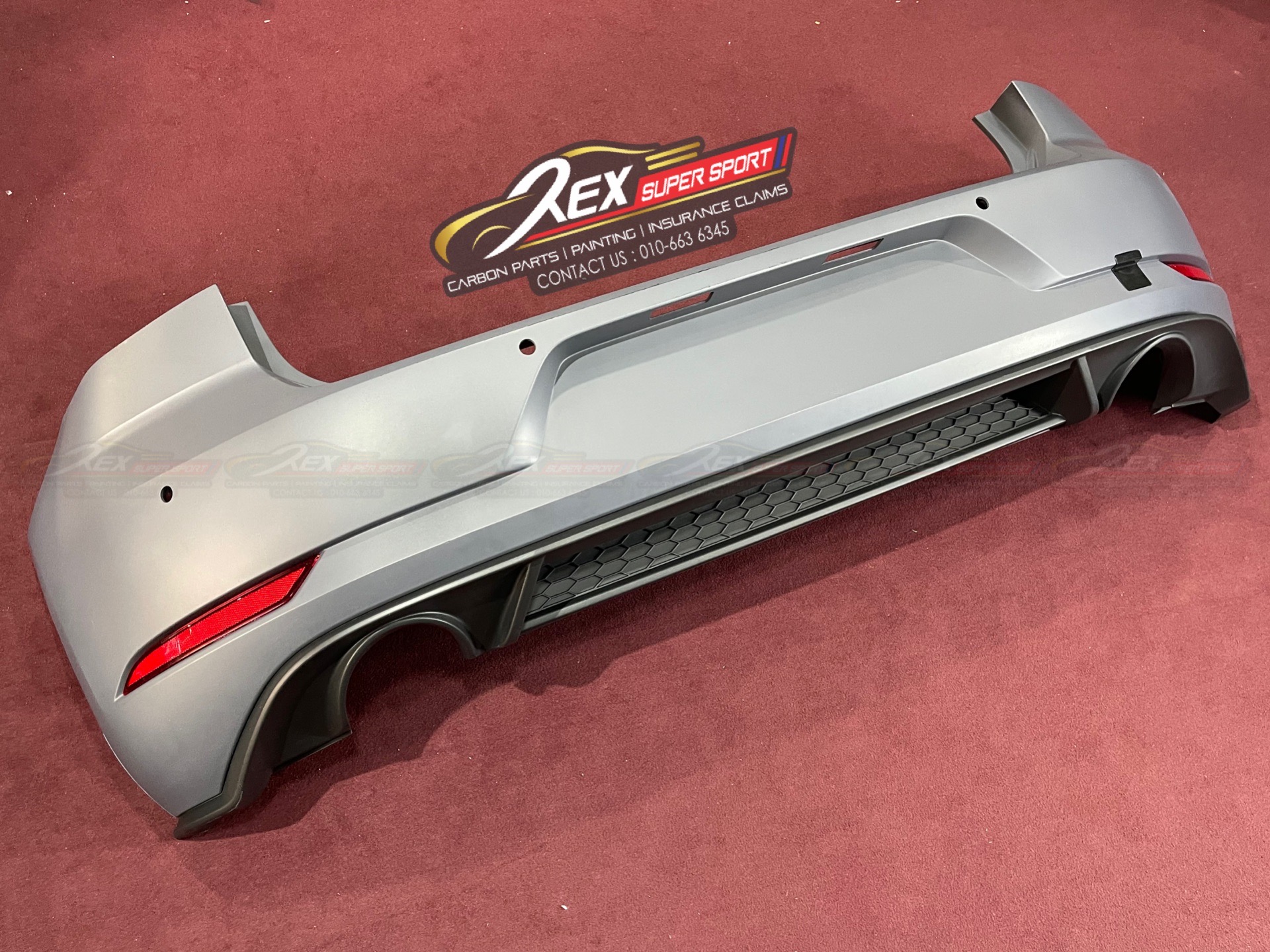 Golf MK7 Bumper Upgrade MK7.5 GTI Advance Rear | Rexsupersport ...