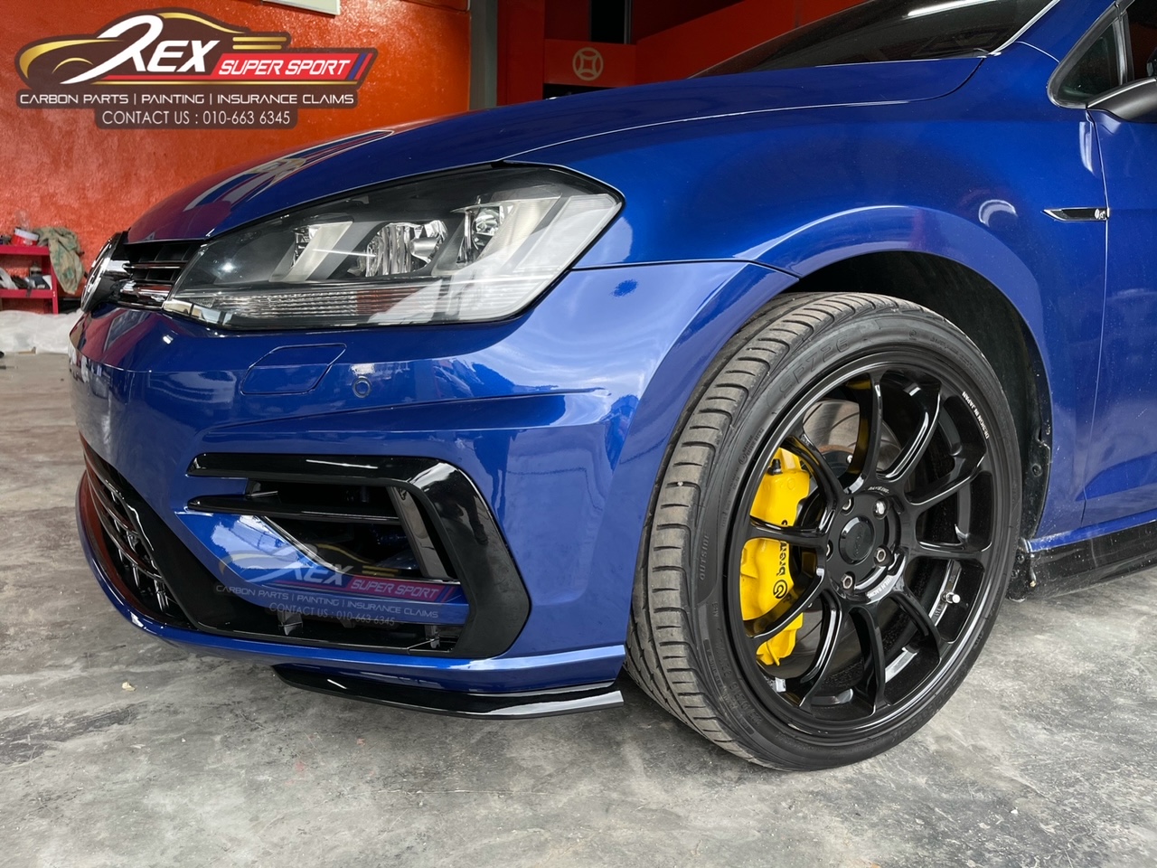 Golf MK7 Upgrade To MK7.5 R Advance Front Bumper | Rexsupersport ...