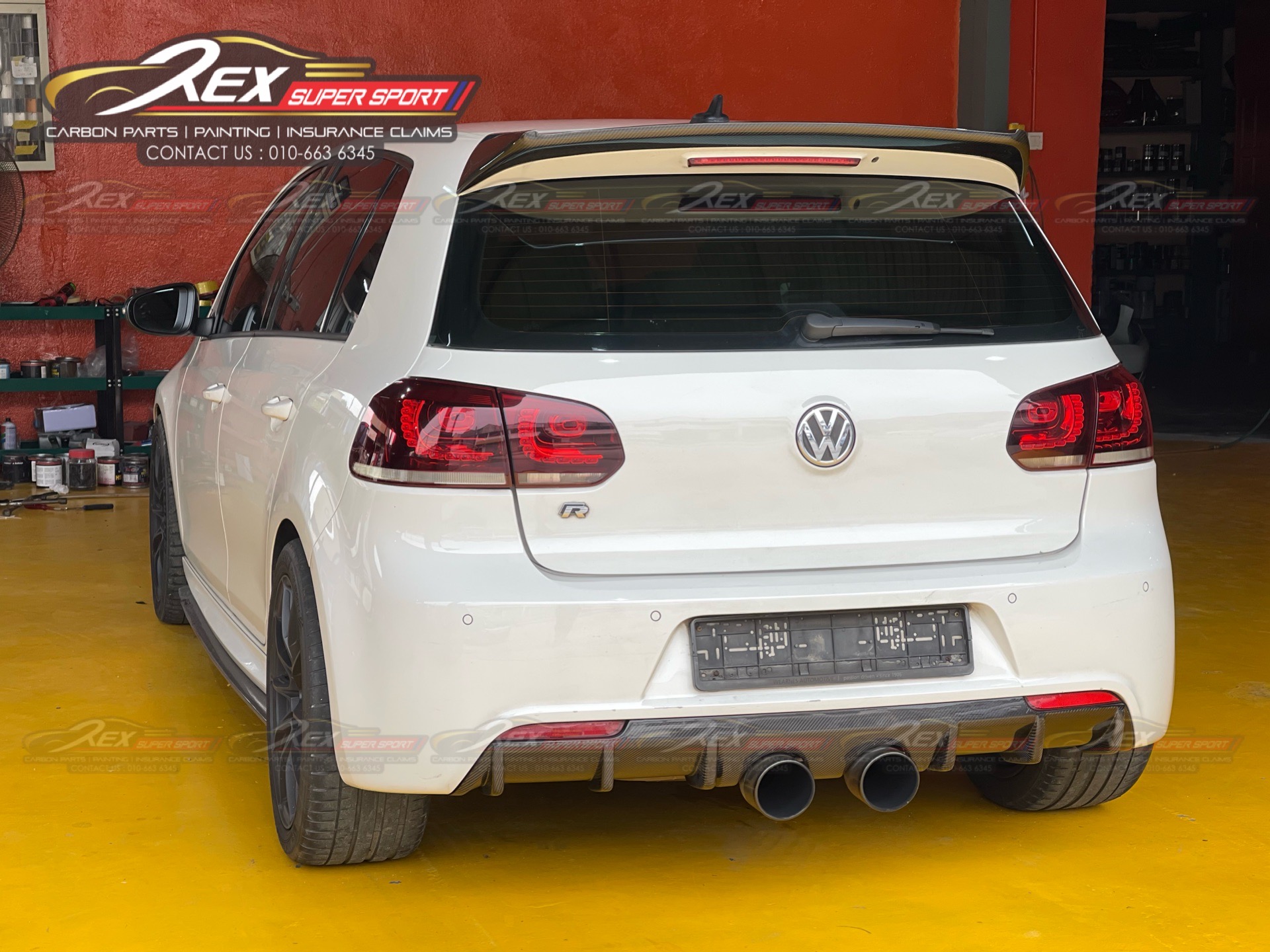 Golf MK6 R Rear Diffuser Reife | Rexsupersport - Specializes In ...