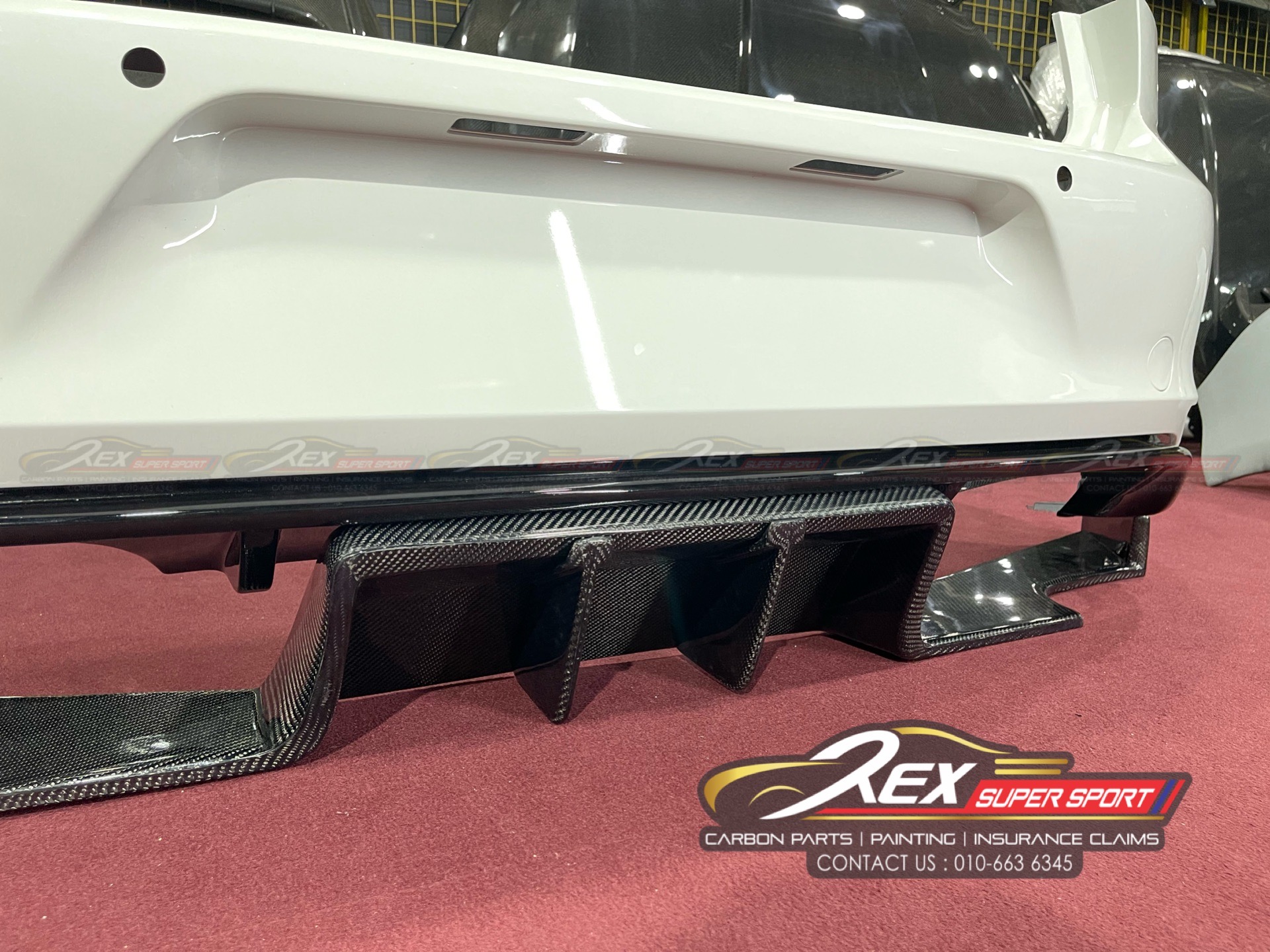 Golf Mk7 R Rear Diffuser Super Sport | Rexsupersport - Specializes In ...