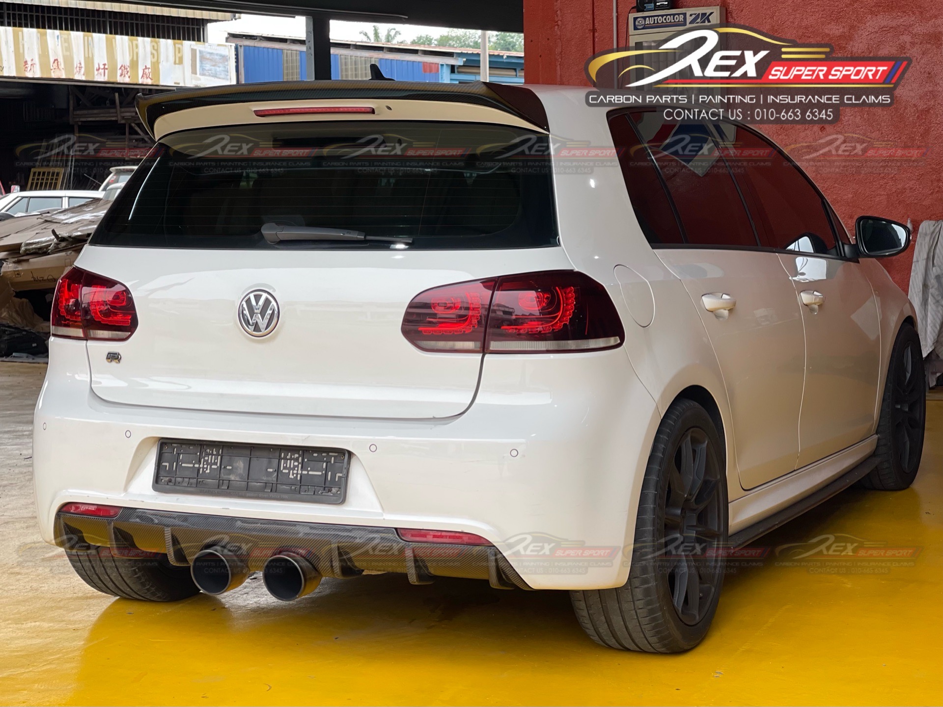 Golf MK6 R Rear Diffuser Reife | Rexsupersport - Specializes In ...