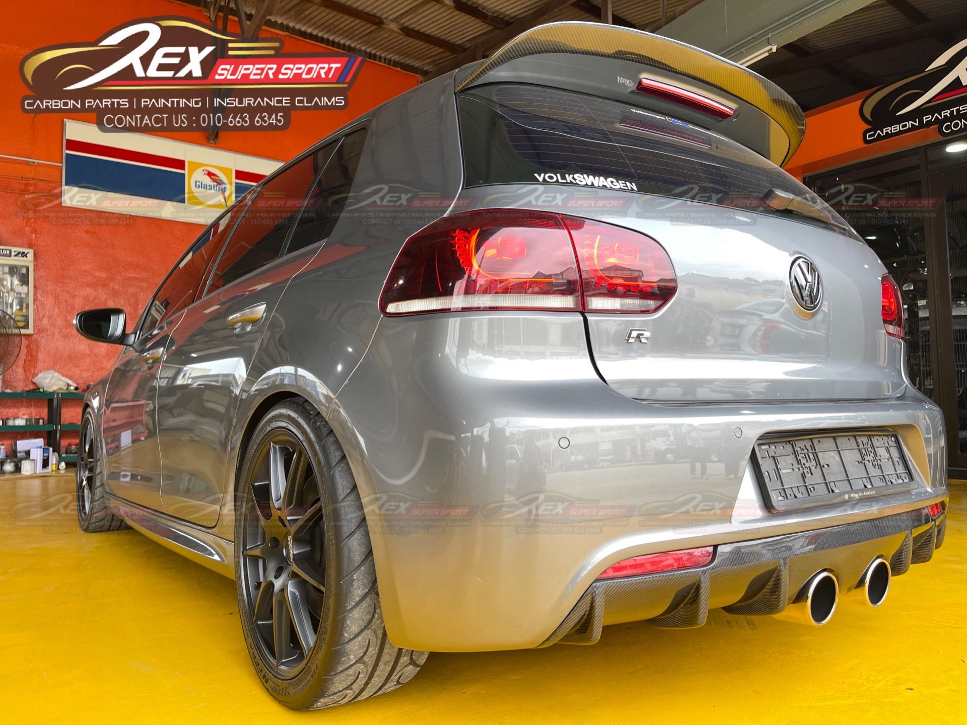 Golf MK6 R Rear Diffuser Reife | Rexsupersport - Specializes In ...