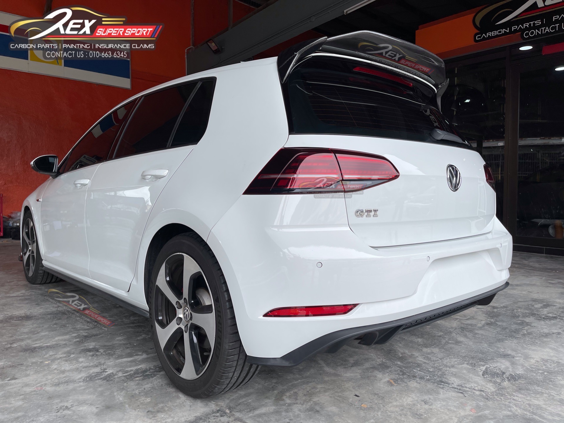 Golf MK7 Bumper Upgrade MK7.5 GTI Advance Rear | Rexsupersport ...