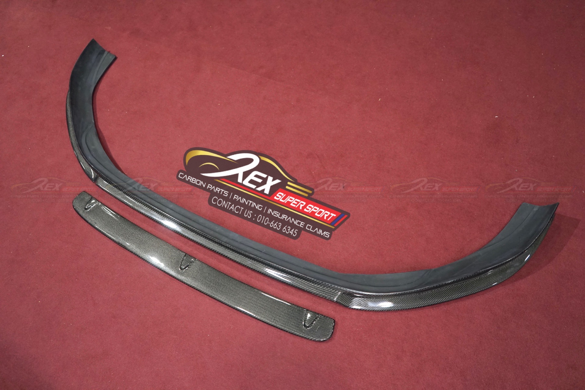 Golf MK7 R Front Lip Revoz Carbon - Rexsupersport - Specializes In ...