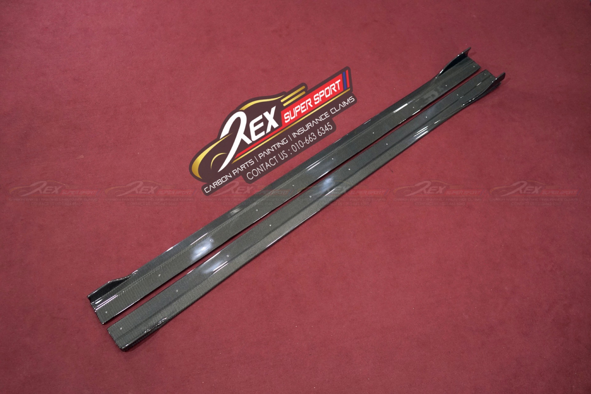 CLA W118 250 45s AMG Side Lip P Carbon - Rexsupersport - Specializes In ...