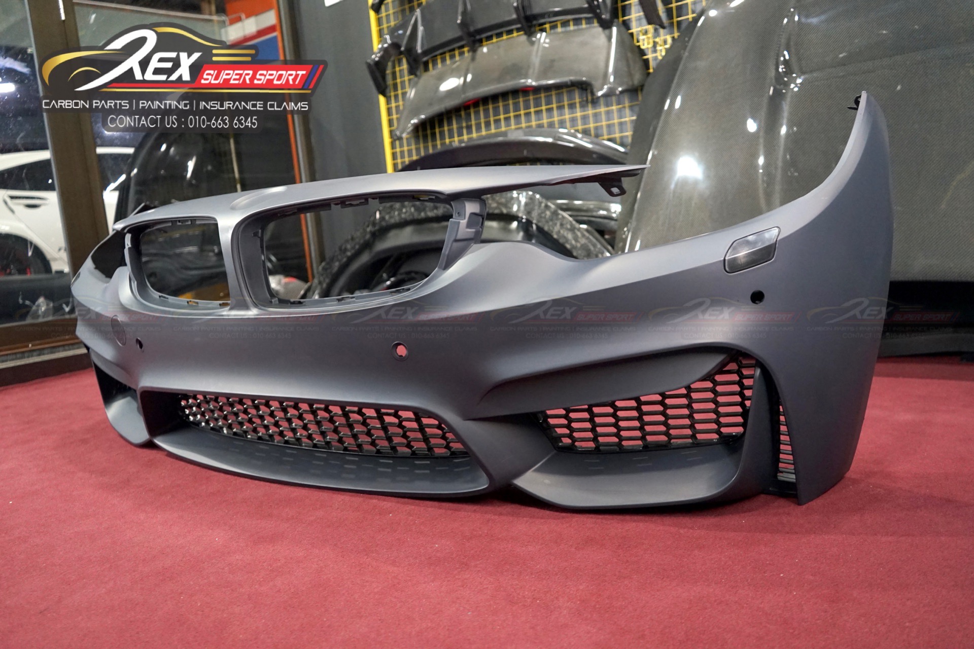 BMW F32 Upgrade M4 Bumper Front Complete - Rexsupersport - Specializes ...