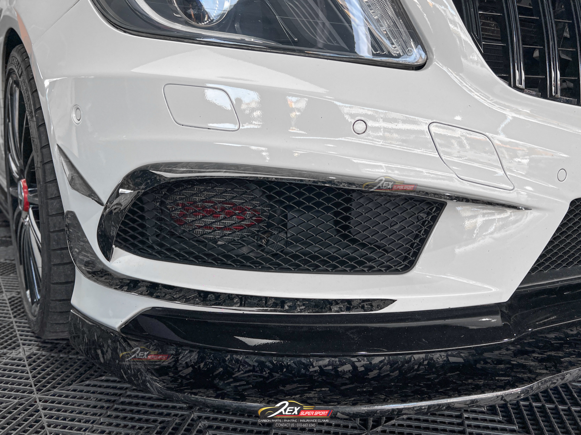 A-CLASS W176 A180 A200 A250 A45 Front Canard Revoz Pre-FL Forged ...