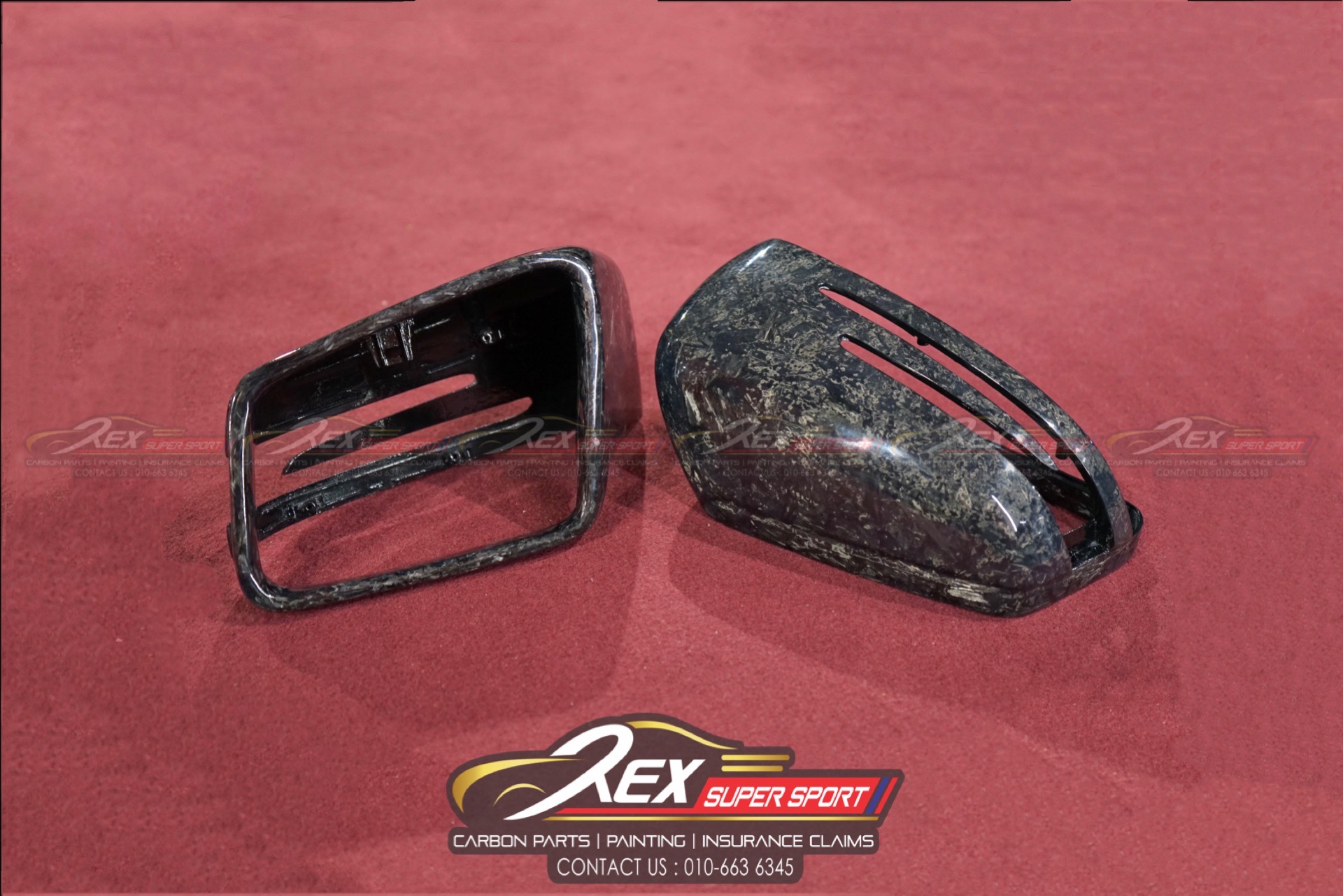 A-CLASS W176 A180 A200 A250 A45 Side Mirror Cover Forged ...