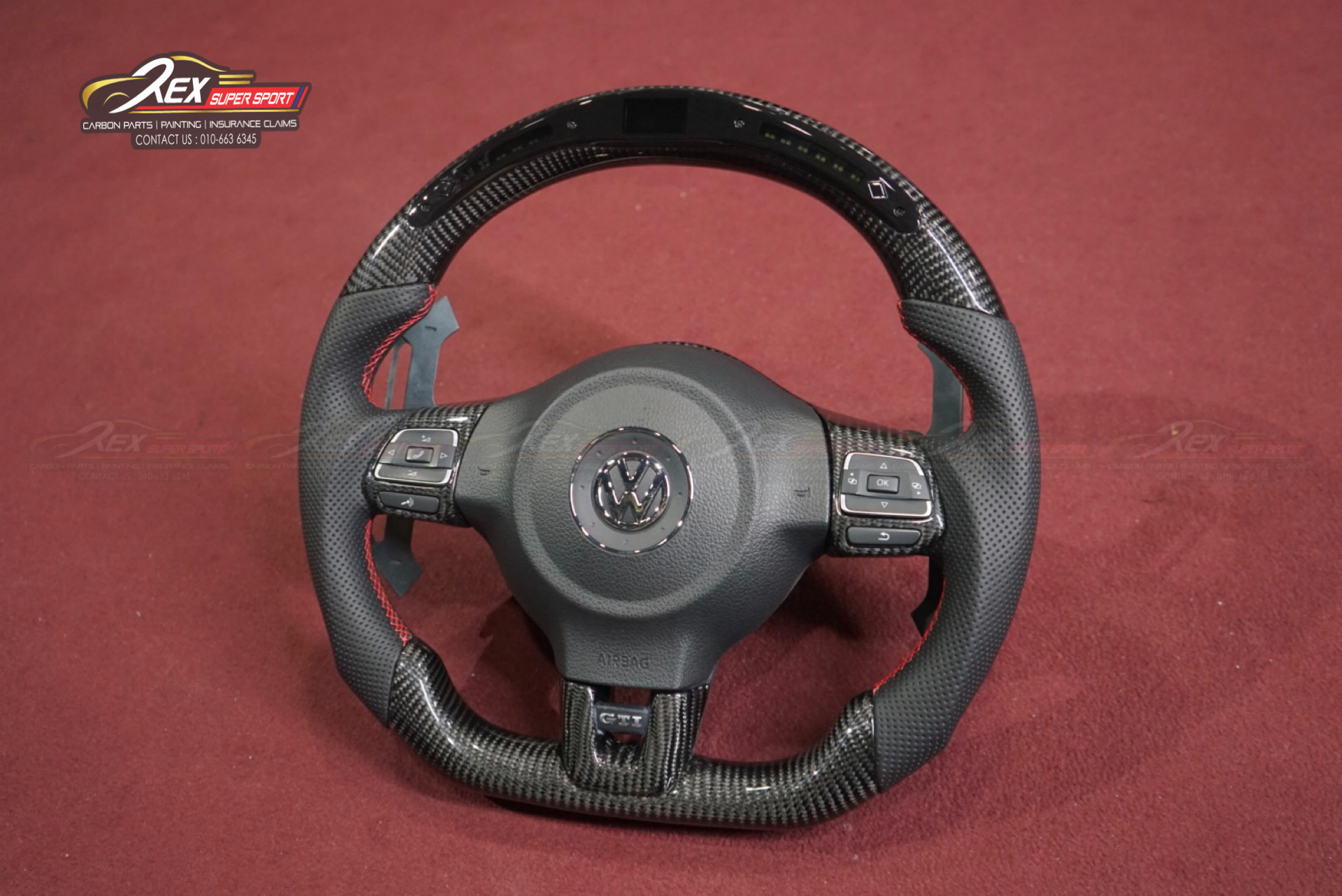 Golf Mk6 TSI Retrofit To Mk6 GTI R Steering Performance LED Carbon ...