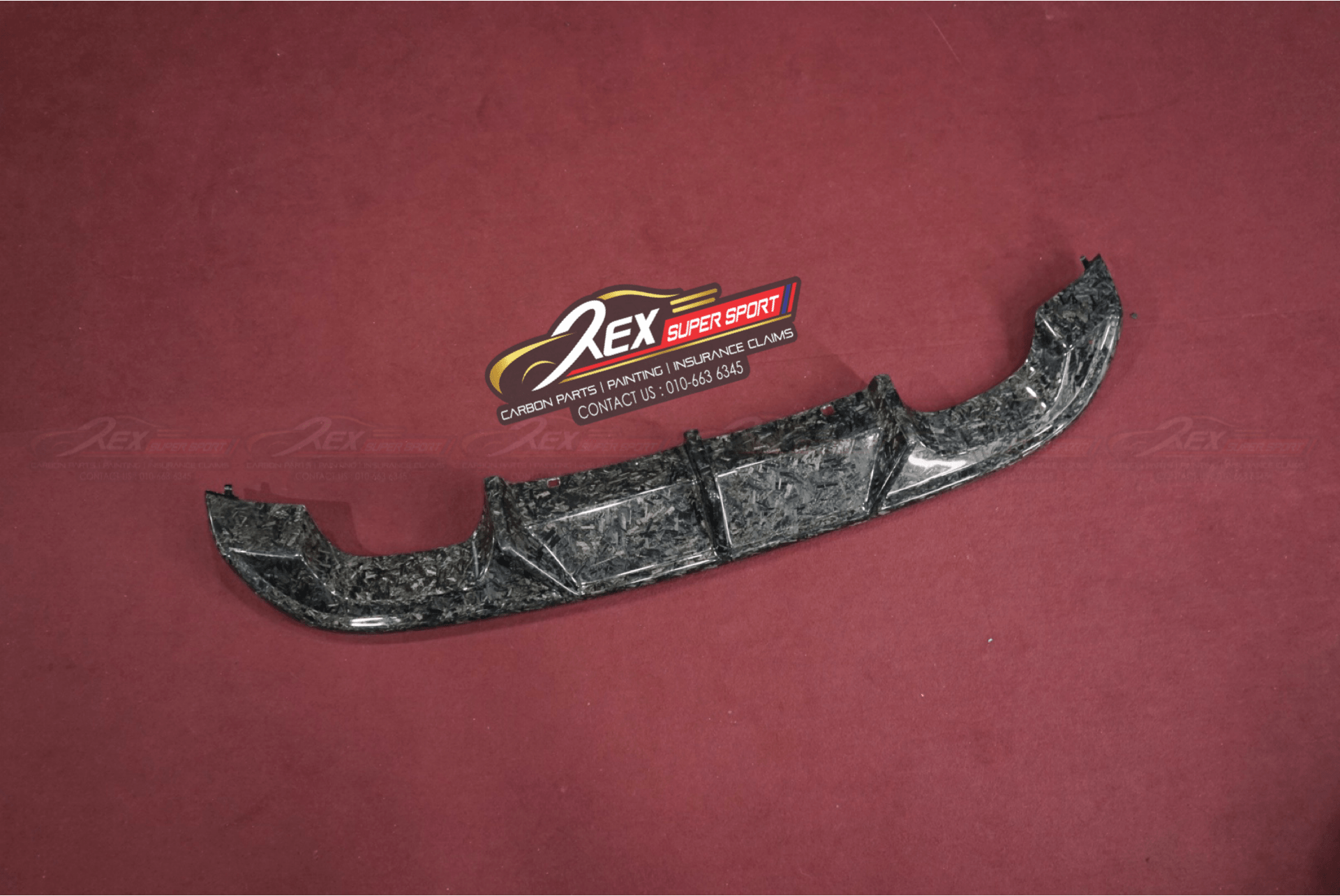 Golf MK7 R Rear Diffuser Revozport Forged - Rexsupersport - Specializes ...