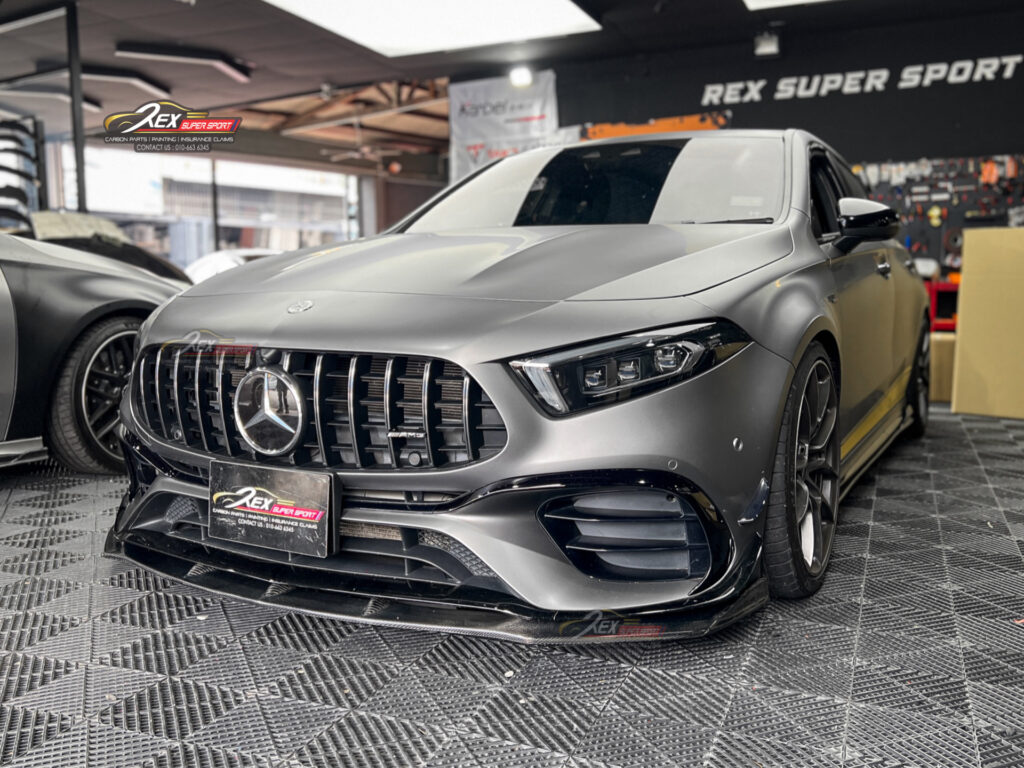 A-CLASS W177 V177 A45s AMG Front Lip P Carbon - Rexsupersport ...