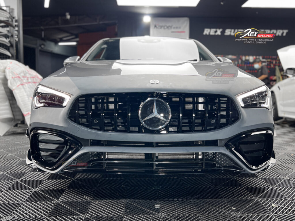 CLA W118 200 250 45s AMG Front Bumper - Rexsupersport - Specializes In ...