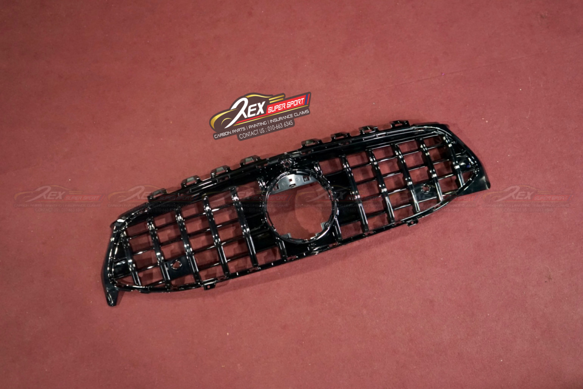 CLA W118 200 250 45s AMG Front Grill GT Black - Rexsupersport ...