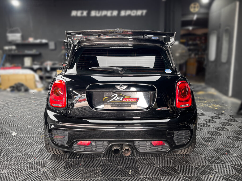 MINI Cooper S JCW F55 F56 Spoiler GM Carbon - Rexsupersport ...