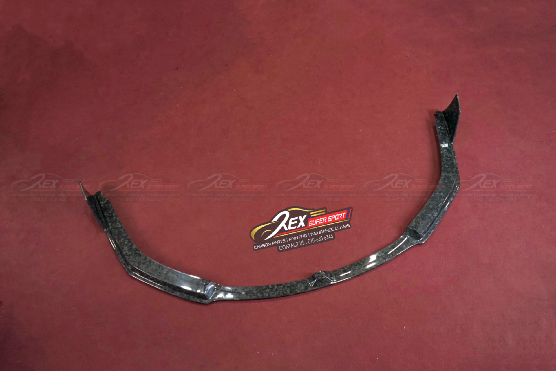 Lamborghini Huracan Performante LP640 Front Lip VORS Dry Forged ...