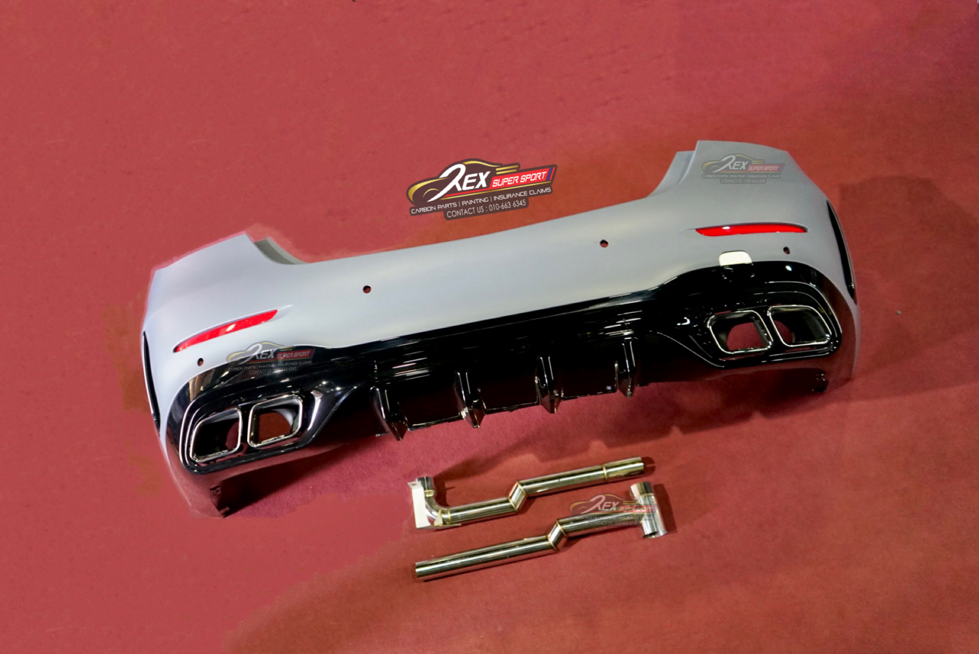 C-CLASS W206 C200 C300 C63 AMG Rear Bumper - Rexsupersport ...