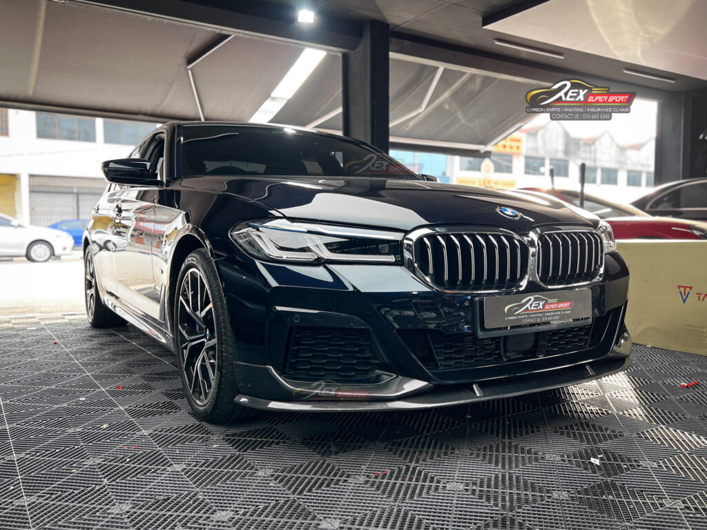 BMW G30 LCI Front Lip MP Carbon - Rexsupersport - Specializes In ...