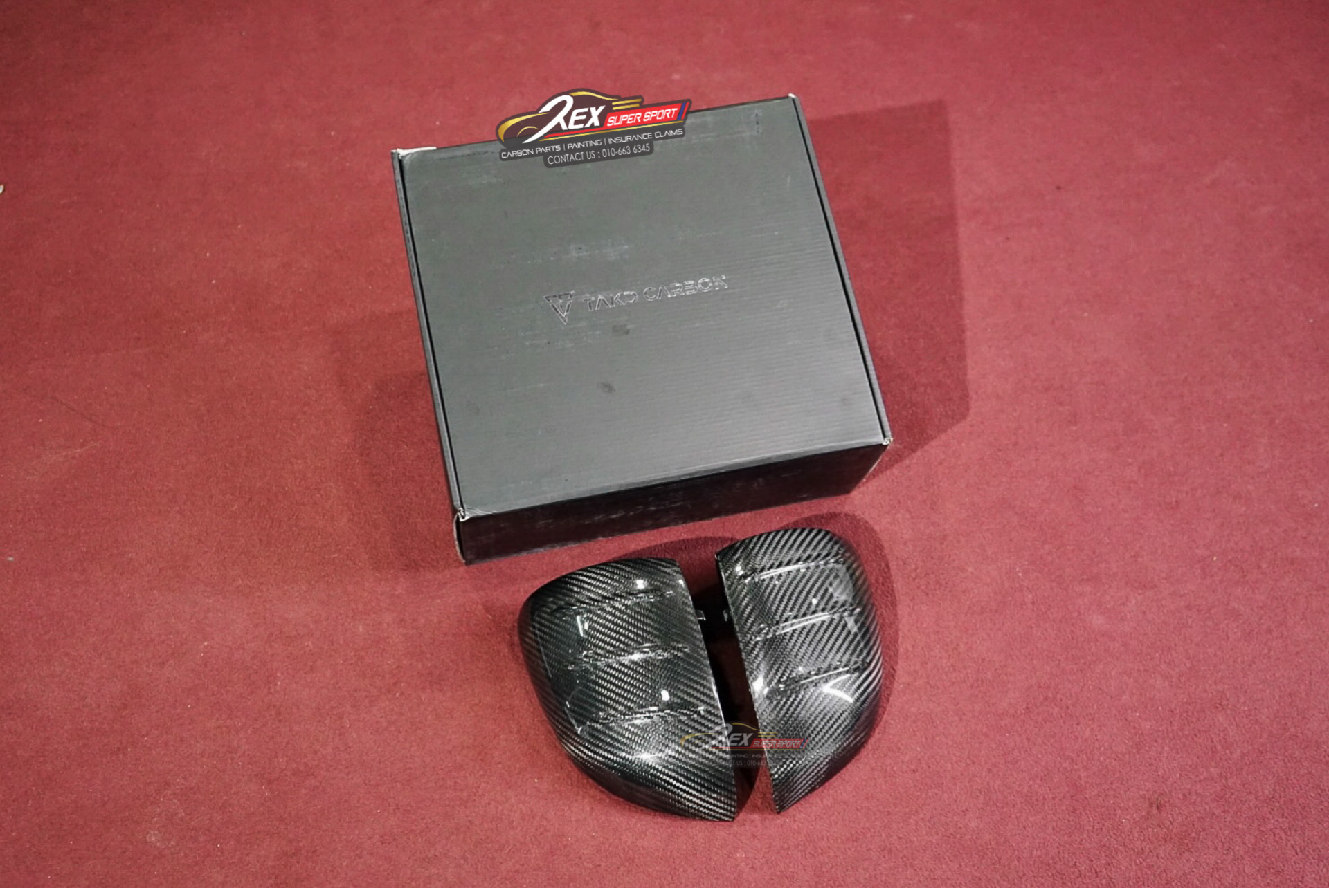 A-CLASS W177 V177 A200 A250 A35 A45s Side Mirror Cover TAKD Dry Carbon ...
