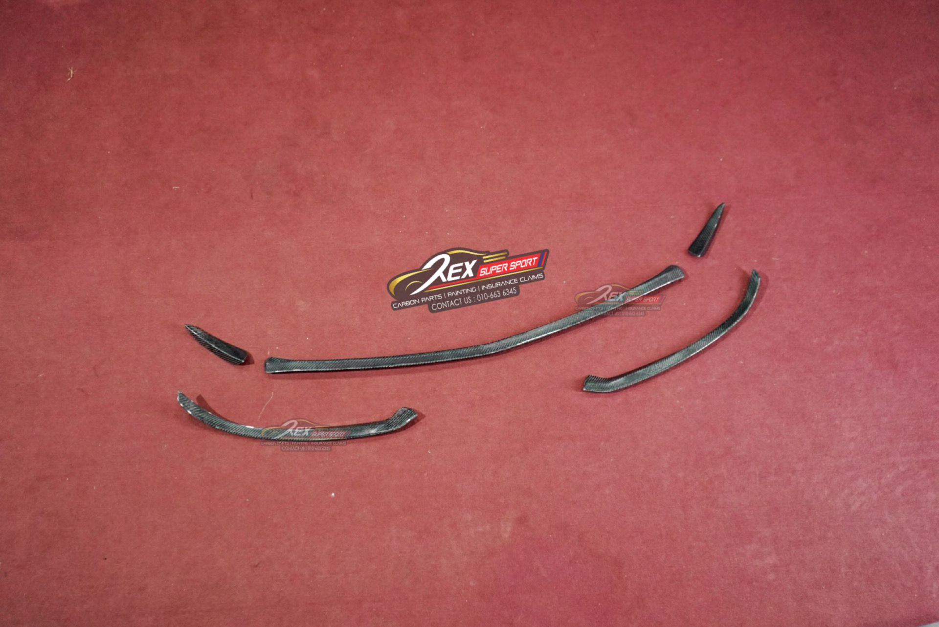 A-CLASS W177 V177 A200 A250 A35 Front Aero Pack Canard Carbon ...