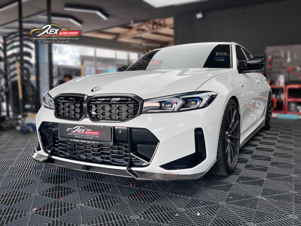 BMW G20 LCI Front Lip AD Dry Carbon - Rexsupersport - Specializes In ...
