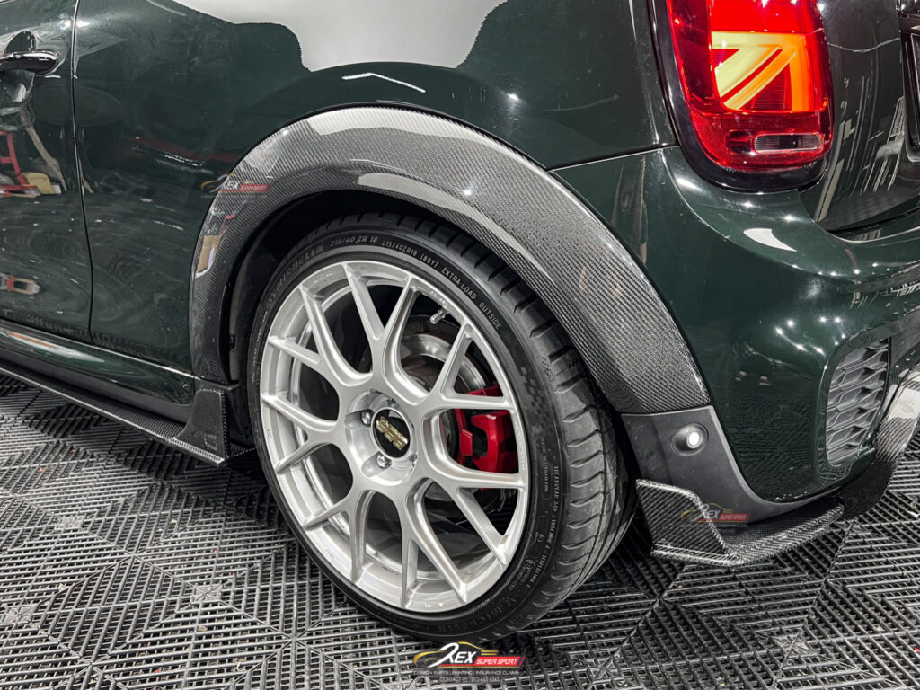 MINI Cooper S JCW F55 F56 Fender Arch Wheel Rear Carbon - Rexsupersport ...