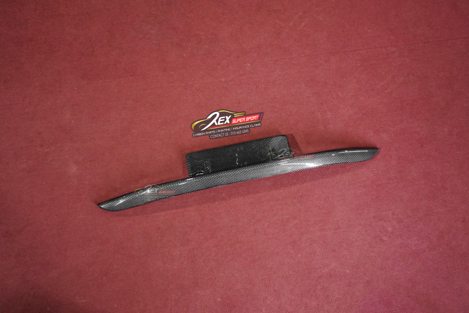 GR86 Car Number Plate Holder Carbon - Rexsupersport - Specializes In ...