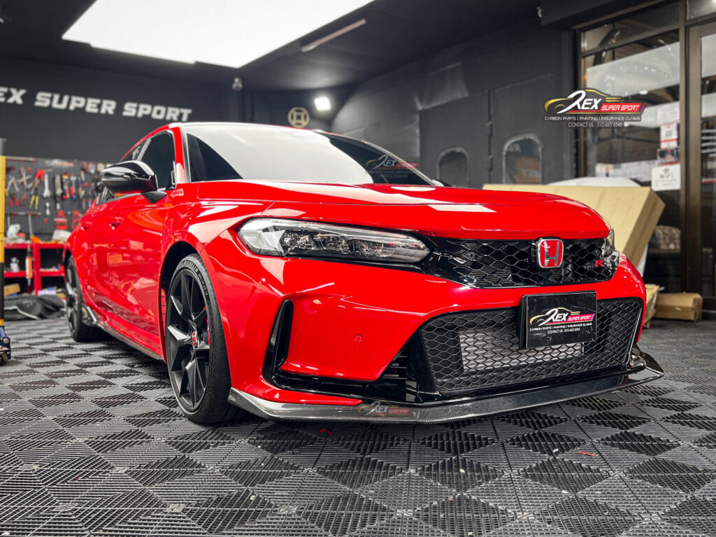 Honda FL5 Type R Front Lip VRS Carbon - Rexsupersport - Specializes In ...