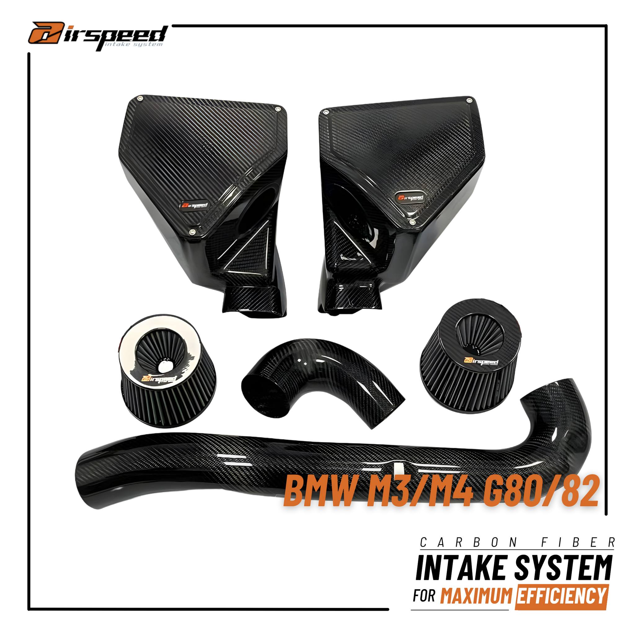 BMW M3 M4 Performance Intake Airspeed Dry Carbon - Rexsupersport ...